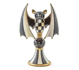 MACKENZIE-CHILDS Courtly Check Bat Candle Holde - One-color