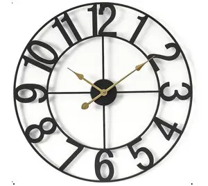 SORBUS Large 24 Inch Wall Clock, Battery Operat Ed - One-color