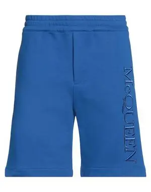 Alexander McQueen Shorts & Bermuda Shorts Light Cotton Blend - Azure