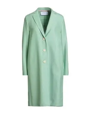 Harris Wharf London Light Virgin Wool Coat - Green