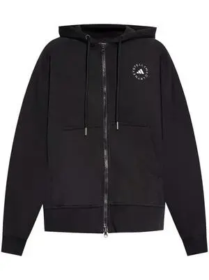 Adidas By Stella McCartney Zip Hoodie - Black