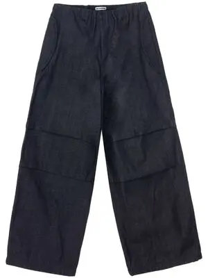 JIL SANDER Elasticated Denim Trousers