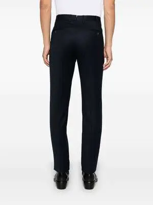 PT TORINO Pressed-crease Trousers - Blue