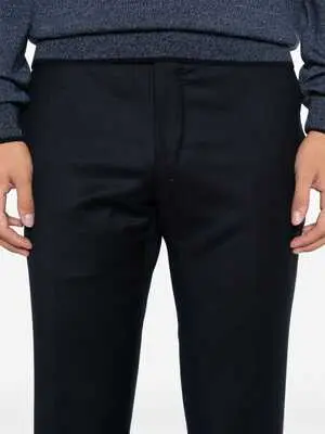 PT TORINO Pressed-crease Trousers - Blue