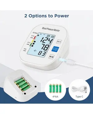 COWIN Blood Pressure Monitors Automatic Upper Arm Dual User