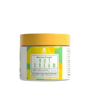PURSONIC Anti Cellulite & Muscle Relaxation Hot Cream - Yellow