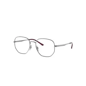 Ray-ban Octagon Eyeglasses With Metal Frame - Gunmetal