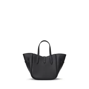 Ralph Lauren Polo Id Leather Small Tote