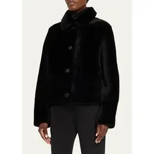 YVES SALOMON Tailored Shearling Coat