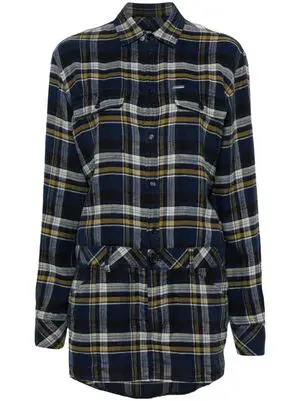 Dsquared2 Plaid-check Mini Dress