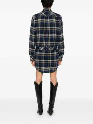Dsquared2 Plaid-check Mini Dress