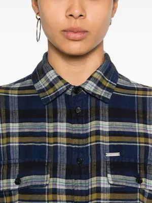 Dsquared2 Plaid-check Mini Dress