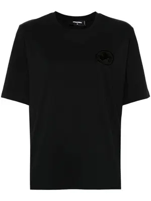 Dsquared2 Flocked-logo T-shirt