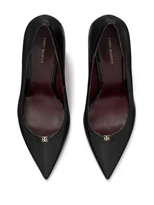 Tory Burch 80mm Double T Pumps - Black