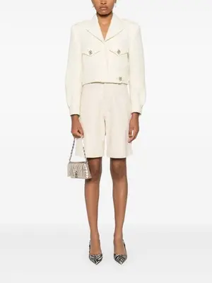 Givenchy Cropped Tweed Jacket