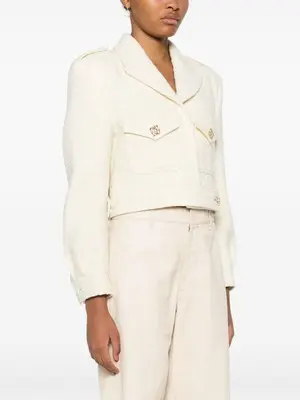Givenchy Cropped Tweed Jacket
