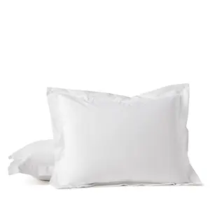 COYUCHI Refined Percale Sham, King - White