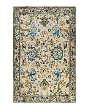 Bloomingdale'S Serapi M1993 Area Rug, 4' X 5'11 - Light/blue