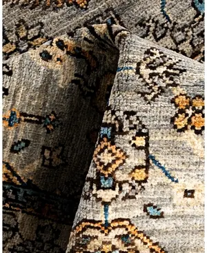 Bloomingdale'S Serapi M1993 Area Rug, 3'10 X 6'2 - Gray