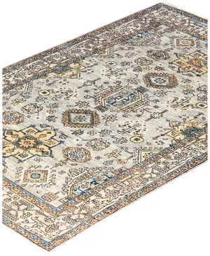 Bloomingdale'S Serapi M1993 Area Rug, 3'10 X 6'2 - Gray