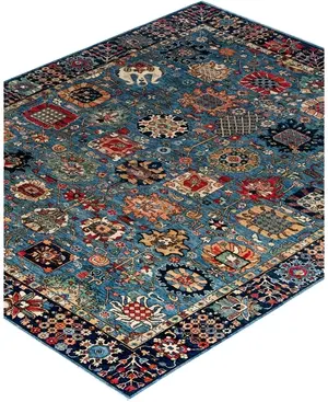 Bloomingdale'S Serapi M1993 Area Rug, 8' X 9'8 - Light/blue
