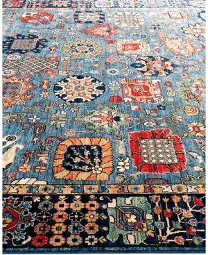 Bloomingdale'S Serapi M1993 Area Rug, 8' X 9'8 - Light/blue