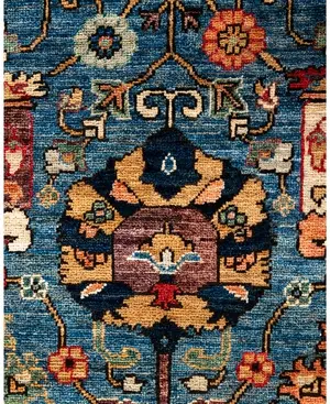 Bloomingdale'S Serapi M1993 Area Rug, 8' X 9'8 - Light/blue