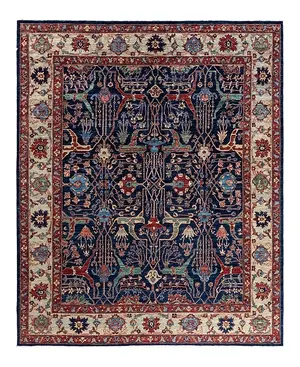 Bloomingdale'S Serapi M1993 Area Rug, 8'1 X 9'10 - Blue