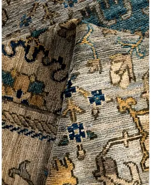 Bloomingdale'S Serapi M1993 Area Rug, 5'9 X 8'7 - Gray