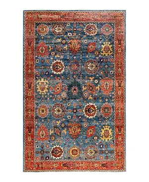 Bloomingdale'S Serapi M1993 Area Rug, 5'11 X 9'3 - Light/blue