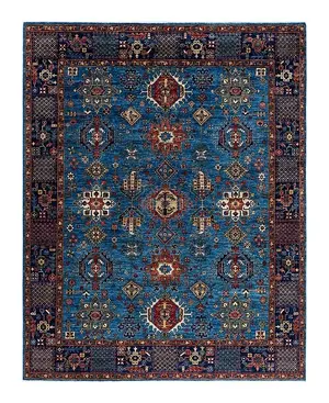 Bloomingdale'S Serapi M1993 Area Rug, 7'11 X 9'10 - Light/blue