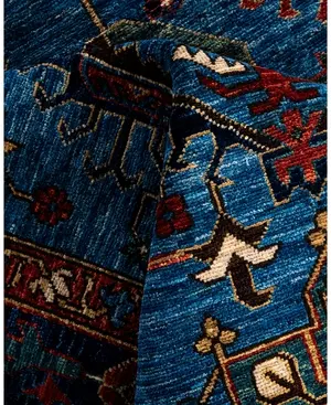 Bloomingdale'S Serapi M1993 Area Rug, 7'11 X 9'10 - Light/blue