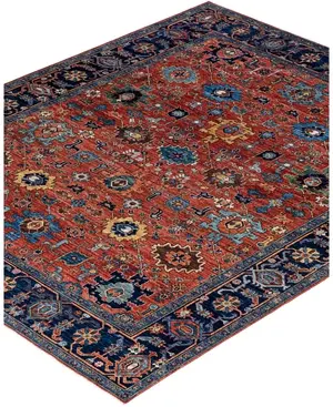 Bloomingdale'S Serapi M1993 Area Rug, 8' X 9'10 - Red