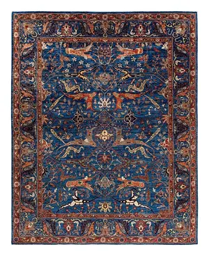 Bloomingdale'S Serapi M1993 Area Rug, 8'1 X 10'1 - Blue