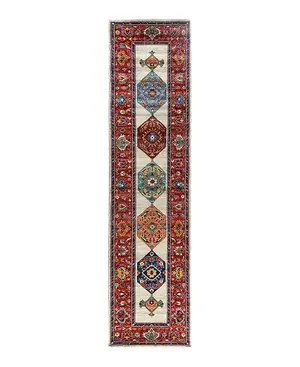 Bloomingdale'S Serapi M1993 Runner Area Rug, 2'9 X 11'1 - Light/blue