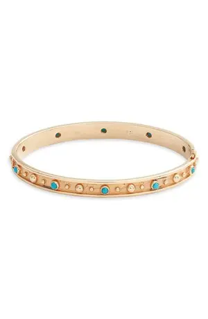 Anzie Dew Drop Méditerranée Bangle Bracelet - Turquoise