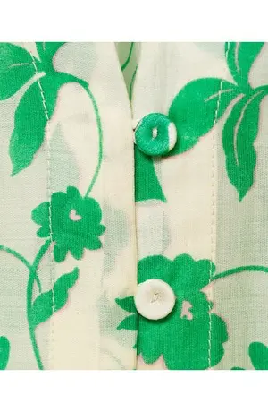 Mango Semisheer Button-up Shirt