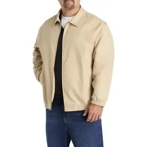 HARBOR BAY BY DXL Big & Tall Golf Jacket - Tan