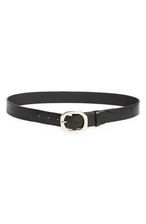 Rag & Bone Rag & Bone Audrey Leather Belt Blk