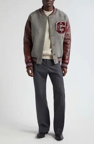 GOLDEN GOOSE Journey Varsity Bomber Jacket