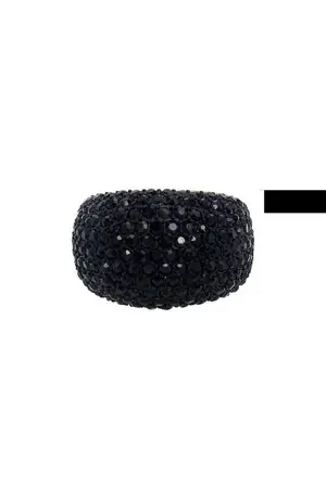 Kurt Geiger Pavé Crystal Dome Cocktail Ring