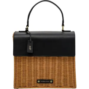 MODERN PICNIC The Luncher Black Natural Wicker