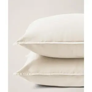 PACT Organic Room Service Sateen Sham 2-pack - Bone