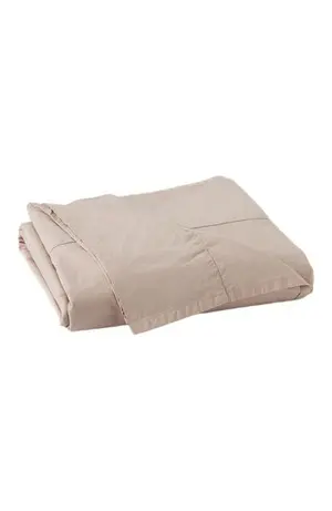 PACT Organic Cool-air Percale Flat Sheet Oat