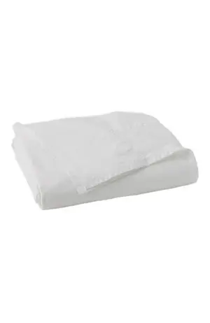 PACT Organic Cool-air Percale Flat Sheet - White