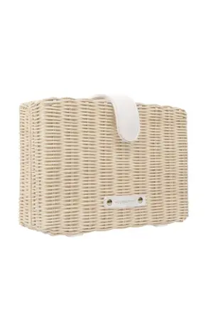 MODERN PICNIC The Snacker - White Wicker