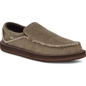 Sanuk Chiba Woven Slip-on - Brown