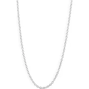 Anzie Cable Chain Necklace - Silver
