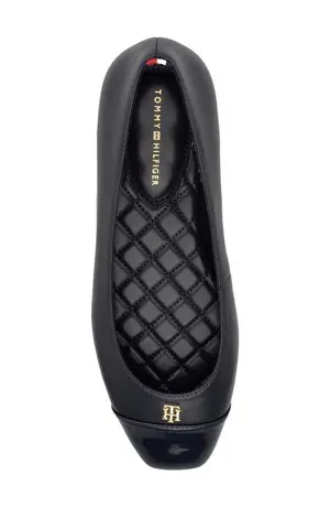 Tommy Hilfiger Bekim Cap-toe Flat - Dark Blue