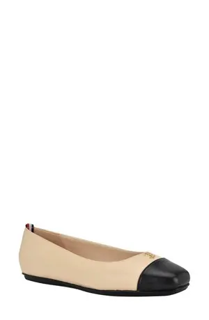 Tommy Hilfiger Square Toe Flats For Women
